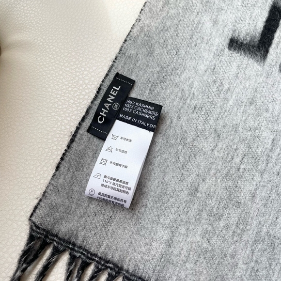 CHANEL | Accessories | Chanel Cashmere Scarf | Poshmark